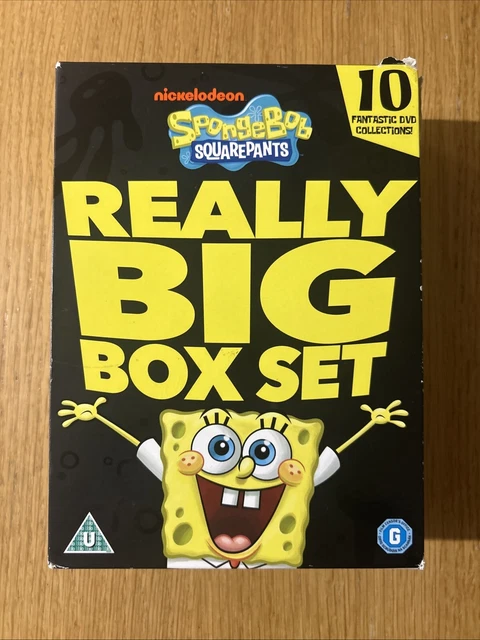 SPONGEBOB SQUAREPANTS REALLY Big Box Set DVD Complete 10 Set Collection ...