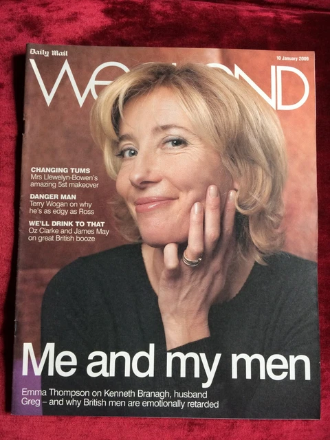 WEEKEND MAG 10-JAN-2009 EMMA THOMPSON Terry Wogan Barbara Dickson Ray ...
