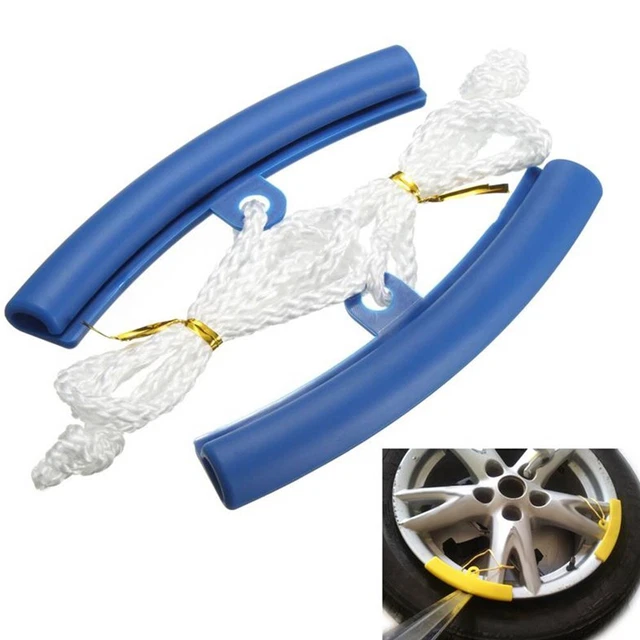 TIRE CHANGE GUARD Rim Edge Savers Golf Cart Polyethylene Rubber Wheel ...