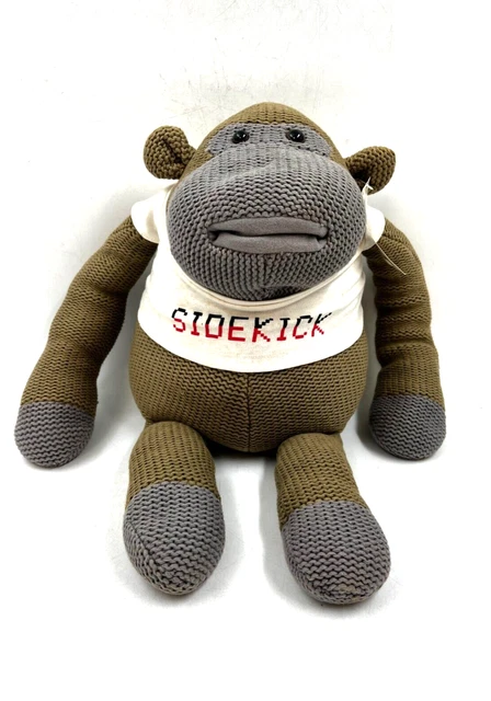 VINTAGE ITV DIGITAL PG Tips Sidekick Knitted Monkey 2001 40cm T2750 D21 ...