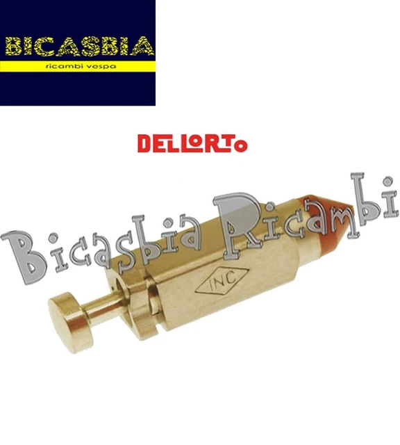 19305 - AIGUILLE Carburateur Cônique Carré Tête Tonda Vespa 125 150 200 ...