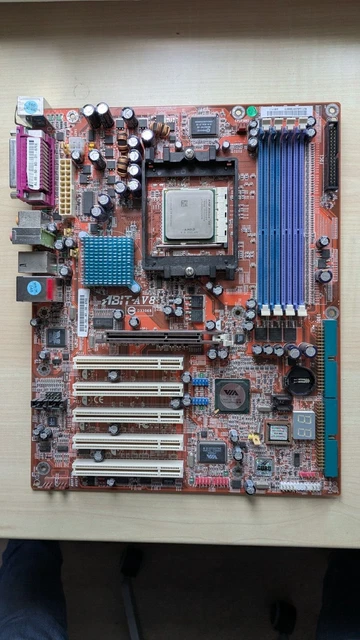ABIT AV8 3RD Eye Socket 939 motherboard includes Athlon64 CPU £23.04 ...