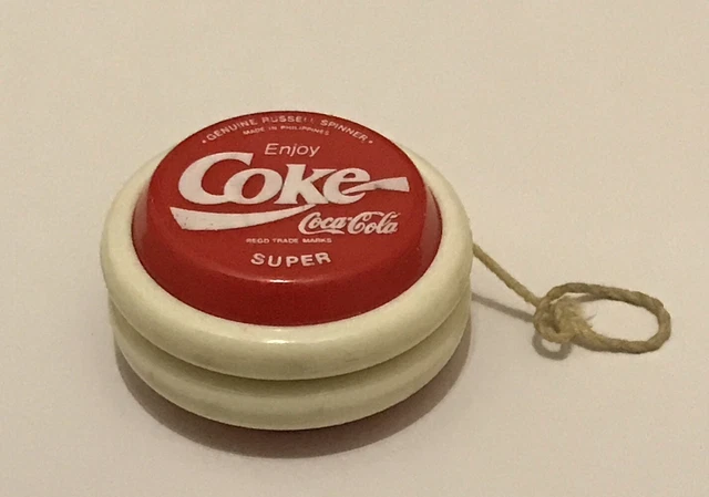 COCA COLA SUPER YoYo Russell Spinner 1980’s Rare Vintage Retired Toys ...