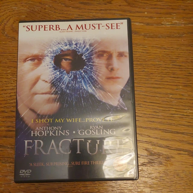 FRACTURE DVD (2007) Anthony Hopkins, Hoblit (DIR) cert 15 FREE Shipping ...