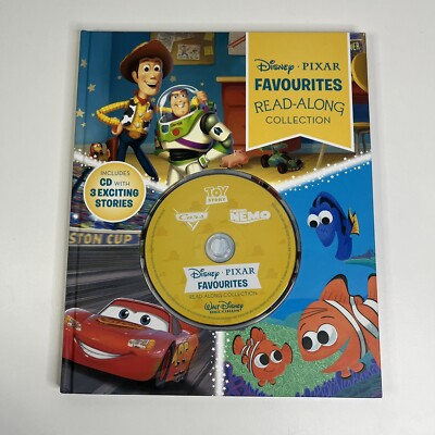 DISNEY PIXAR READ Along Collection Monsters Inc Toy Story 2 Finding ...
