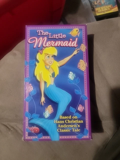 THE LITTLE MERMAID VHS Tape Hans Christian Andersen Sterling Animated ...