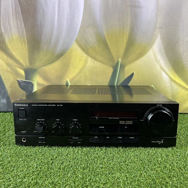 TECHNICS SU-X911 AMPLIFICATORE stereo integrato, nuova classe A ...
