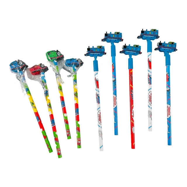 THOMAS THE TANK Engine & Friends Train Pencils & Toppers Lot of 9 ...