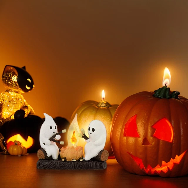 LED GHOST CAMPFIRE Flickering Night Light Plug Into Wall Resin Home ... LED GHOST CAMPFIRE Flickering Night Light Plug Into Wall Resin Home ...