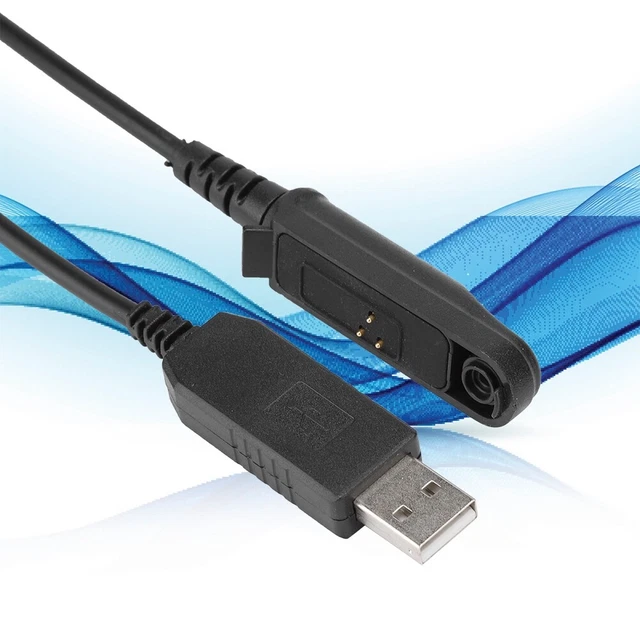 PROGRAMMING CABLE FOR USB FTDI UV-9R/A58/UV-9RPLUS/UV-XS/UV-XS MAX GDS ...