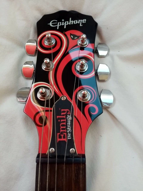 EMILY THE STRANGE Epiphone SG 310 Very Rare Super & Collectable ...