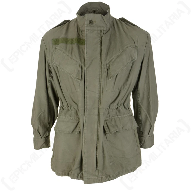 ORIGINAL BELGIAN ARMY M88 Field Jacket - Olive Drab - Coat Army Surplus ...
