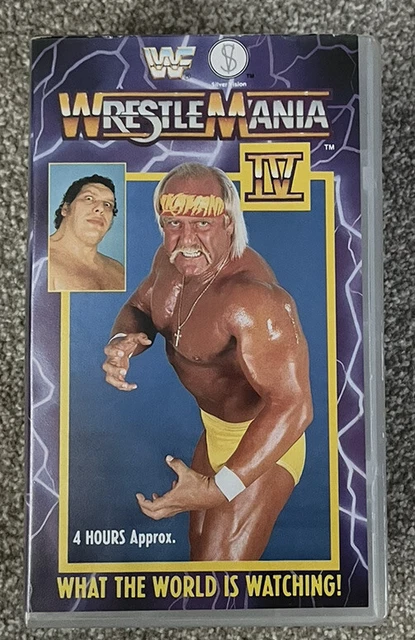 WWF/WWE- WRESTLEMANIA 3 VHS. Hulk Hogan v Andre the Giant £2.99 ...