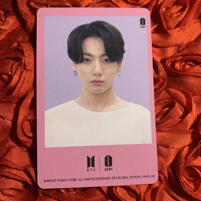 JUNGKOOK BTS DAILY Edition Kpop Boy Photo Card Pro Pink £10.87 - PicClick UK