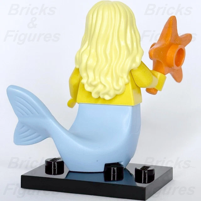 LEGO® MERMAID MINIFIGURE with Starfish Collectible Series 9 71000 #12 ...