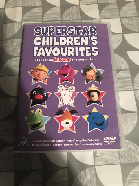 RARE SUPERSTAR CHILDRENS Favourites Compilation Dvd Tested Uk Selker £9 ...