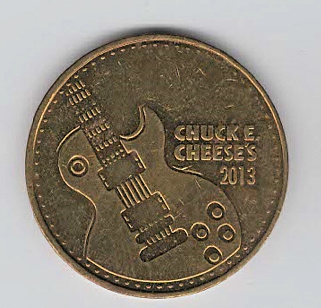 2013 CHUCK E Cheese Token " Chuck E. Rocks." Token (with Bonus) £1.90 ...