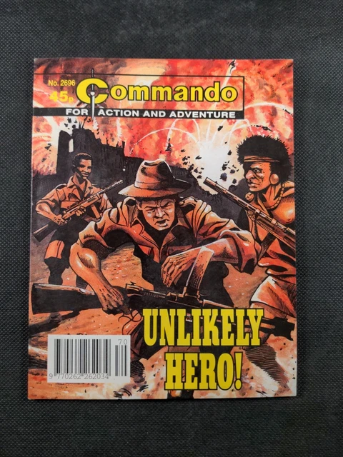 COMMANDO COMIC ISSUE Number 2696 Unlikely Hero EUR 5,27 - PicClick IT
