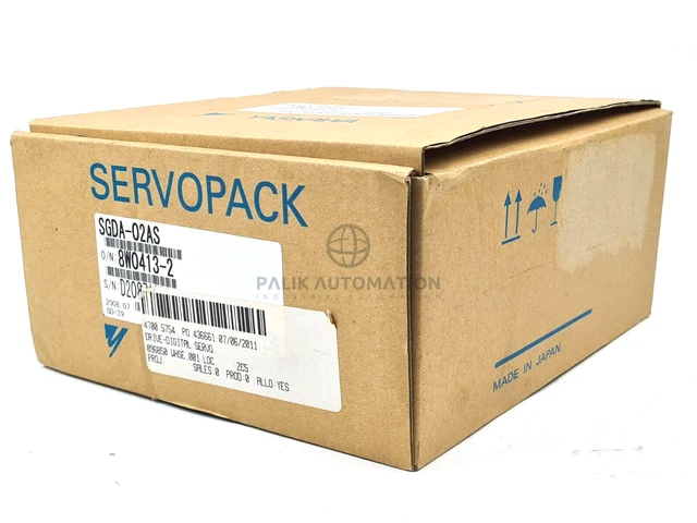 YASKAWA SGDA-02AS SERVO Driver SGDA-02AS New EUR 500,00 - PicClick DE