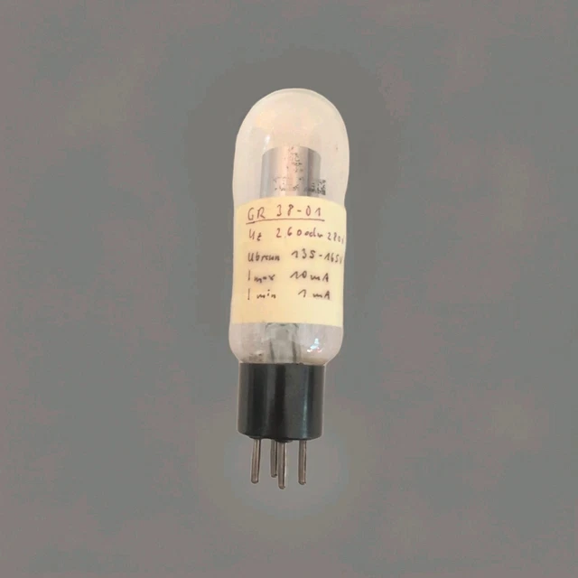 DGL PRESSLER, GR 38-01 Voltage Stabilizer Gas Discharge Tube 4 Pole ...