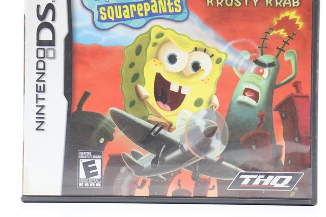 SPONGEBOB SQUAREPANTS: CREATURE from the Krusty Krab Nintendo DS (THQ ...