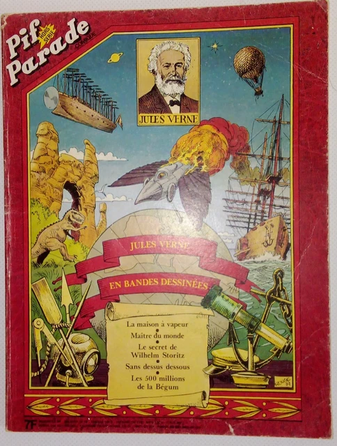 JULES VERNE PIF Parade HS Collectif Ed. Vaillant 1979 - occasion BE EUR ...