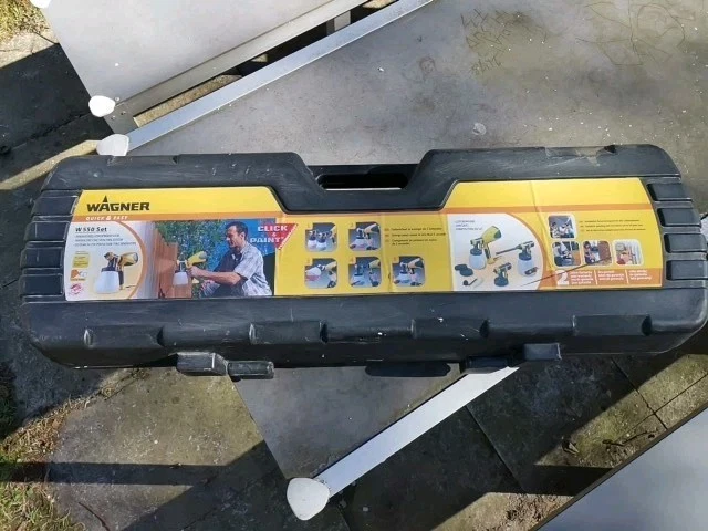 WAGNER W 550 Set Farbsprühsystem Im Koffer EUR 48,00 - PicClick DE