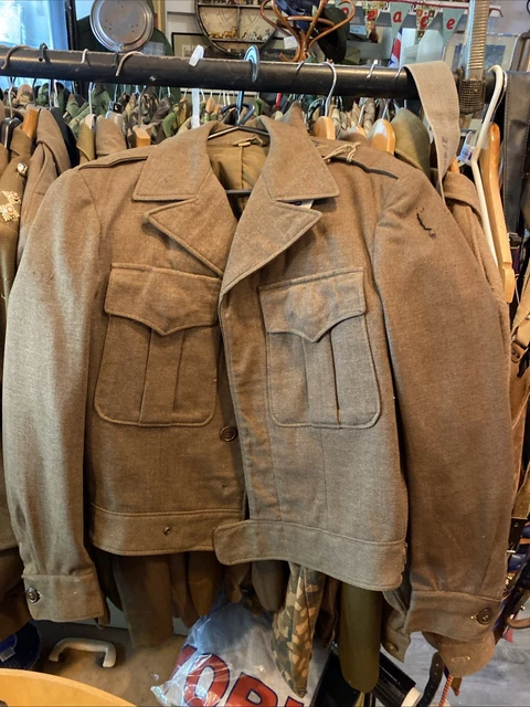 US ARMY WWII Era "IKE JACKET" Size 34 R Would Fit Women Size 10/12 VG ...