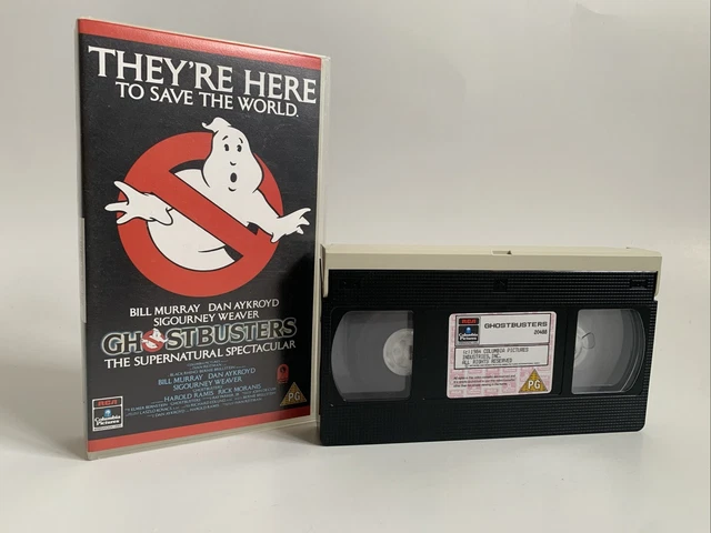 GHOSTBUSTERS VHS VIDEO Cassette Tape Bill Murray PAL 1987 £9.04 ...