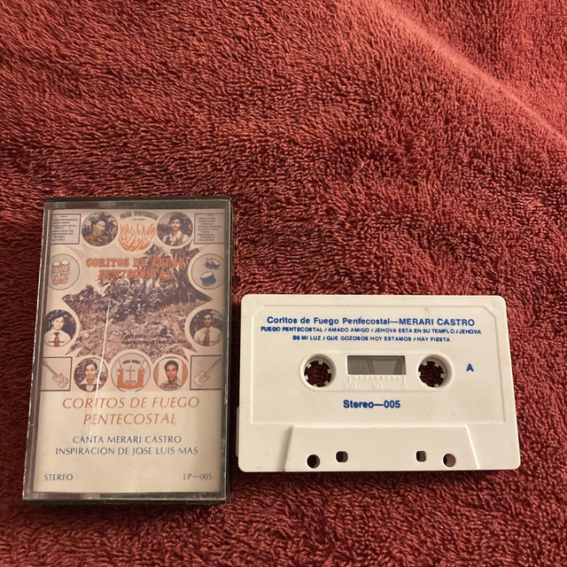MERARI CASTRO CORITOS DE FUEGO TAPE En Espanol TESTED AND WORKS ...