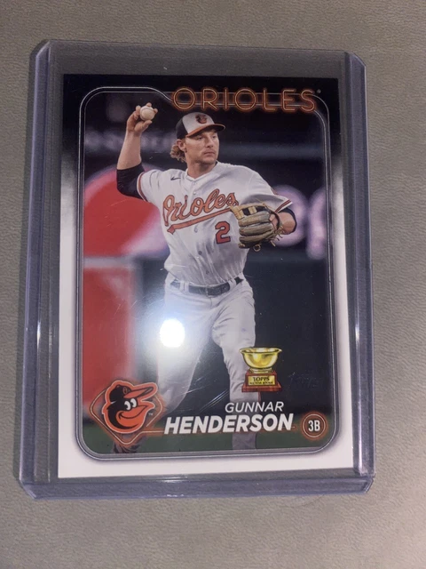 2024 TOPPS SERIES 2 - #450 Gunnar Henderson Rookie Cup Orioles EUR 0,92 ...