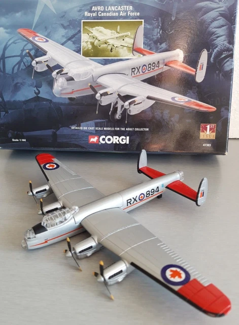 CORGI AVIATION: AVRO Lancaster MKX RCAF 1945 in 1:144 scale. Pre-Owned ...