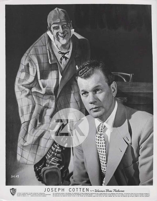JOSEPH COTTEN CLOWN GROCK Poster L. Leidenbach Candid Photo 1940s £167.97 - PicClick UK