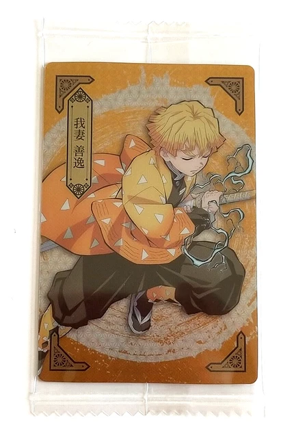 DEMON SLAYER: KIMETSU no Yaiba Zenitsu Agatsuma 003 Japanese Anime Card ...