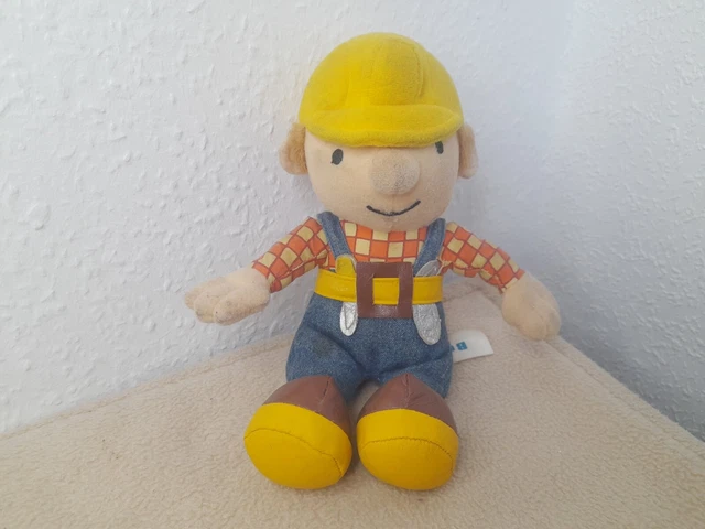 BOB THE BUILDER Plush 2000 Vintage Soft Toy Kids Preschool Fun Born To ...