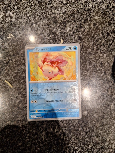 CARTE POKÉMON - Poissirène Reverse 118/165 - EV3.5 151-FR-Neuf EUR 1,00 - PicClick FR