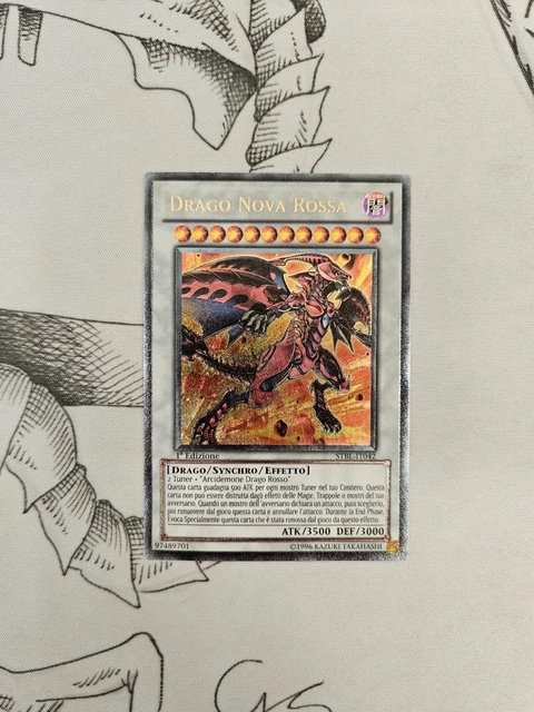 YU GI OH! - Red Nova Dragon (V.2 - Ultimate Rare) - STBL-IT042 EUR 57 ...