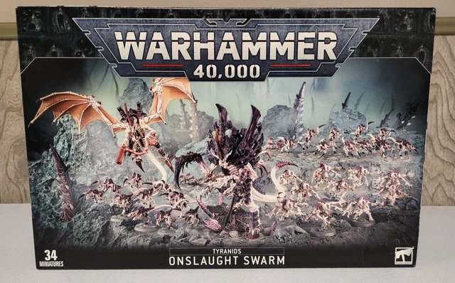 WARHAMMER 40K - Tyranids: Onslaught Swarm Battleforce Box NEW Games ...