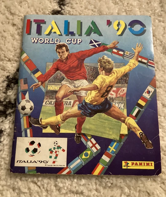 PANINI 1990 WORLD Cup Italia 90 sticker album. 100% Complete. VGC. £179 ...