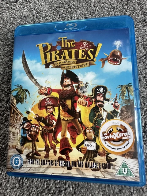 THE PIRATES! IN An Adventure With Scientists (Aardman) Blu-ray Like New ...
