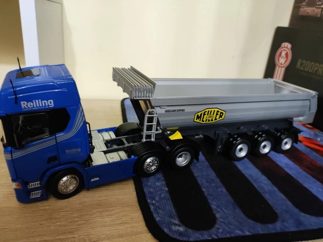 MARGE MODELS 1/32 CAMION SCANIA TRACTORA SEMIRREMOLQUE VOLQUETE(sin ...