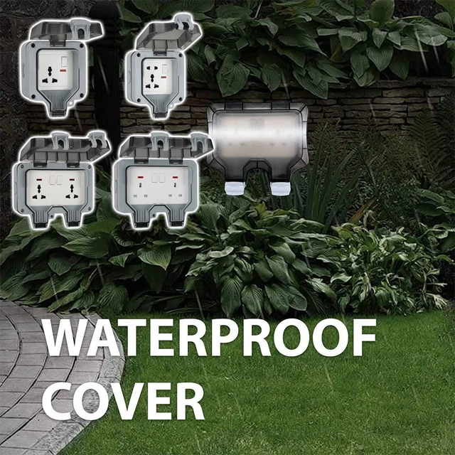 & SUPPLIES OUTDOOR Electrical Sockets Waterproof Switched Socket Socket ...