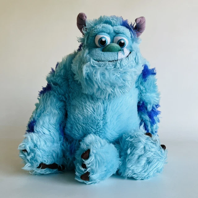 DISNEY PIXAR MONSTERS Inc Store Exclusive Sulley Soft Toy Cuddly Plush ...