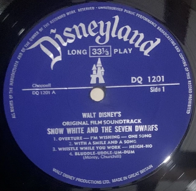 Walt Disneys Snow White And The Seven Dwarfts 1970 Dq 1201