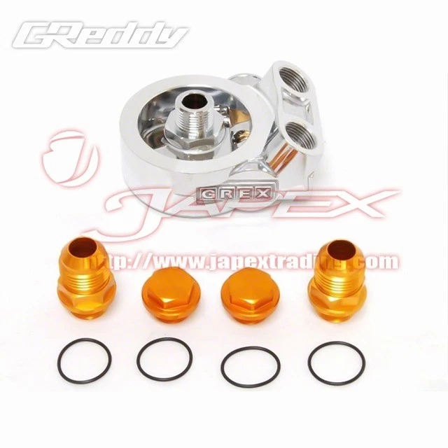 TRUST GREDDY OIL Block Adapter Type-E M20xP1.5-AN12 for UNIVERSAL ...