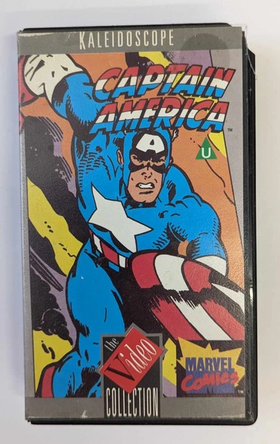 CAPTAIN AMERICA ANIMATED Series, 1985, Kaleidoscope VHS £5.00 - PicClick UK