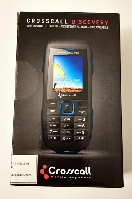 CROSSCALL DISCOVERY TÉLÉPHONE Portable A Touche IPX5 Double Sim Mobile ...