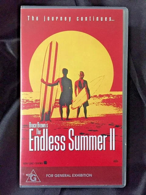 BRUCE BROWN'S THE ENDLESS SUMMER II 2 SURFING VIDEO VHS $23.99 ...