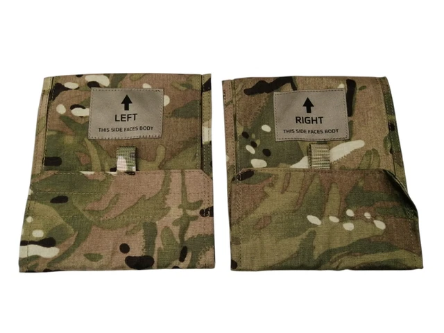BRITISH ARMY VIRTUS Side Plate Carriers Soft Filler MTP Scalable ...
