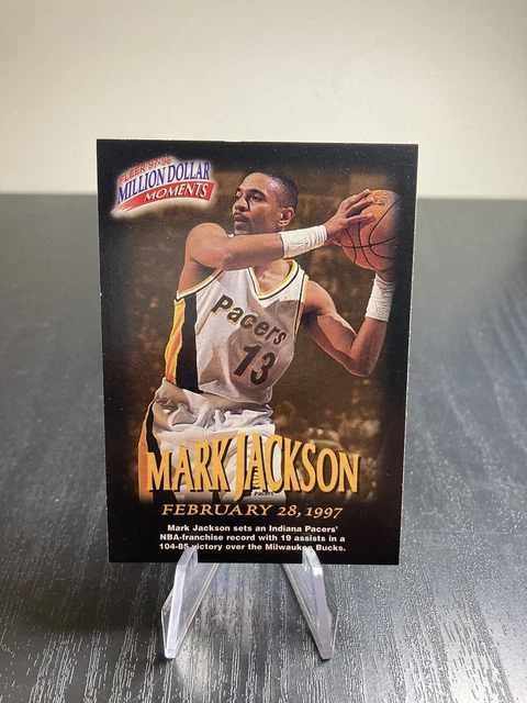 1997-98 FLEER MILLION Dollar Moments Mark Jackson Indiana Pacers #2 EUR ...